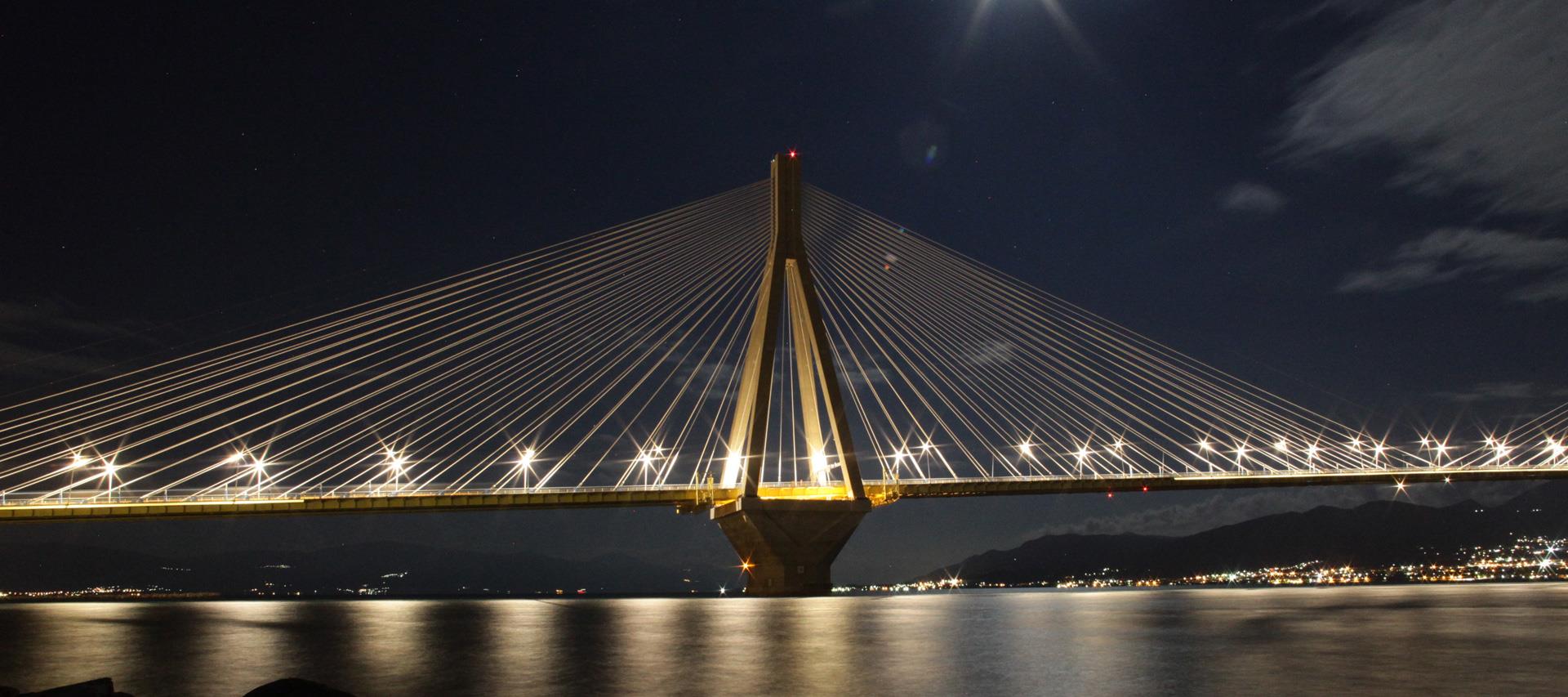 The Rion - Antirion Bridge, Charilaos Trikoupis - GEFYRA S.A.